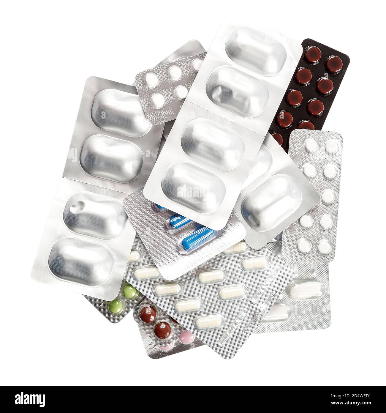 Prescription drug packets Cut Out Stock Images & Pictures - Alamy