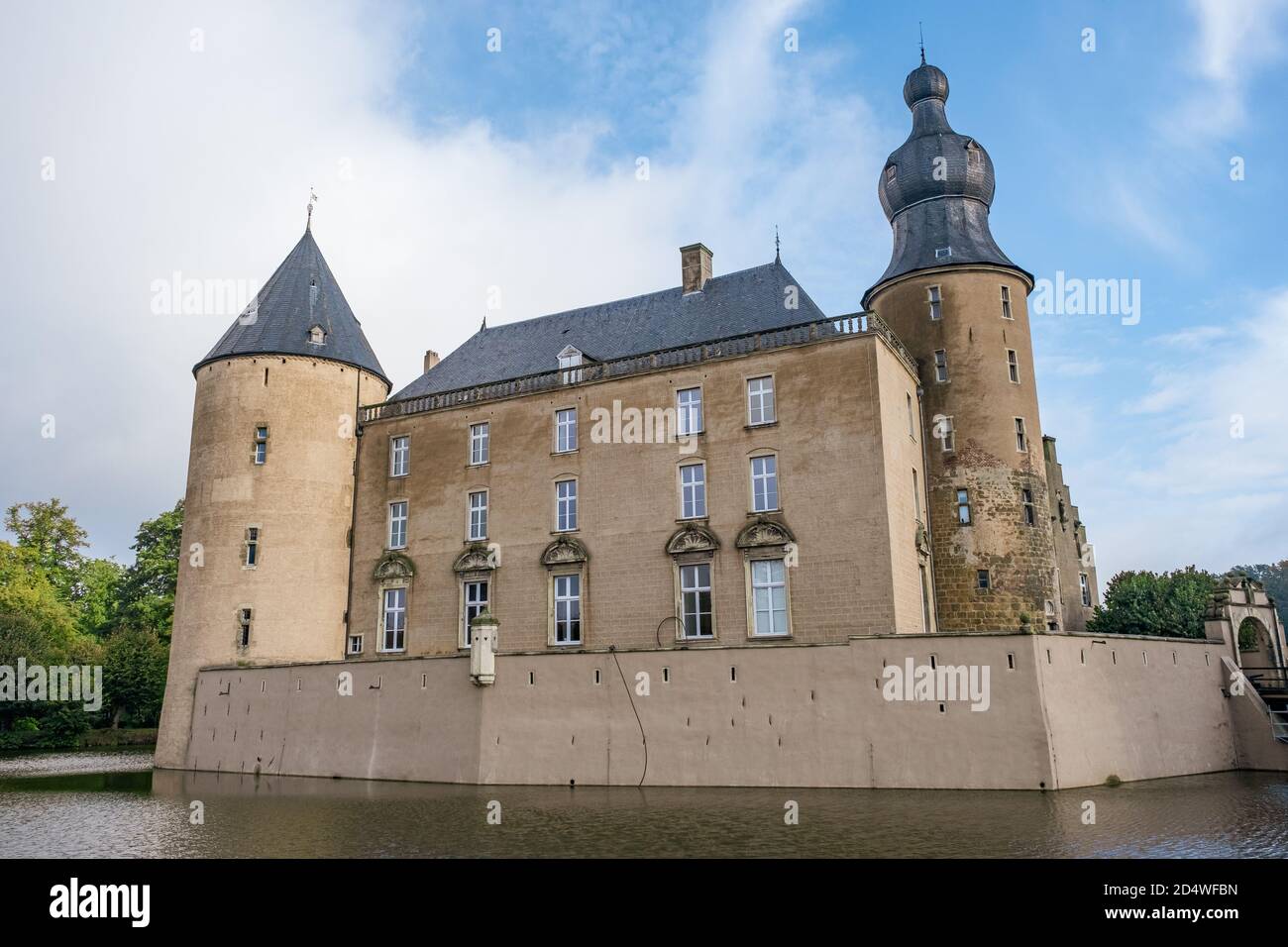 the castle of gemen in germany Stock Photo - Alamy