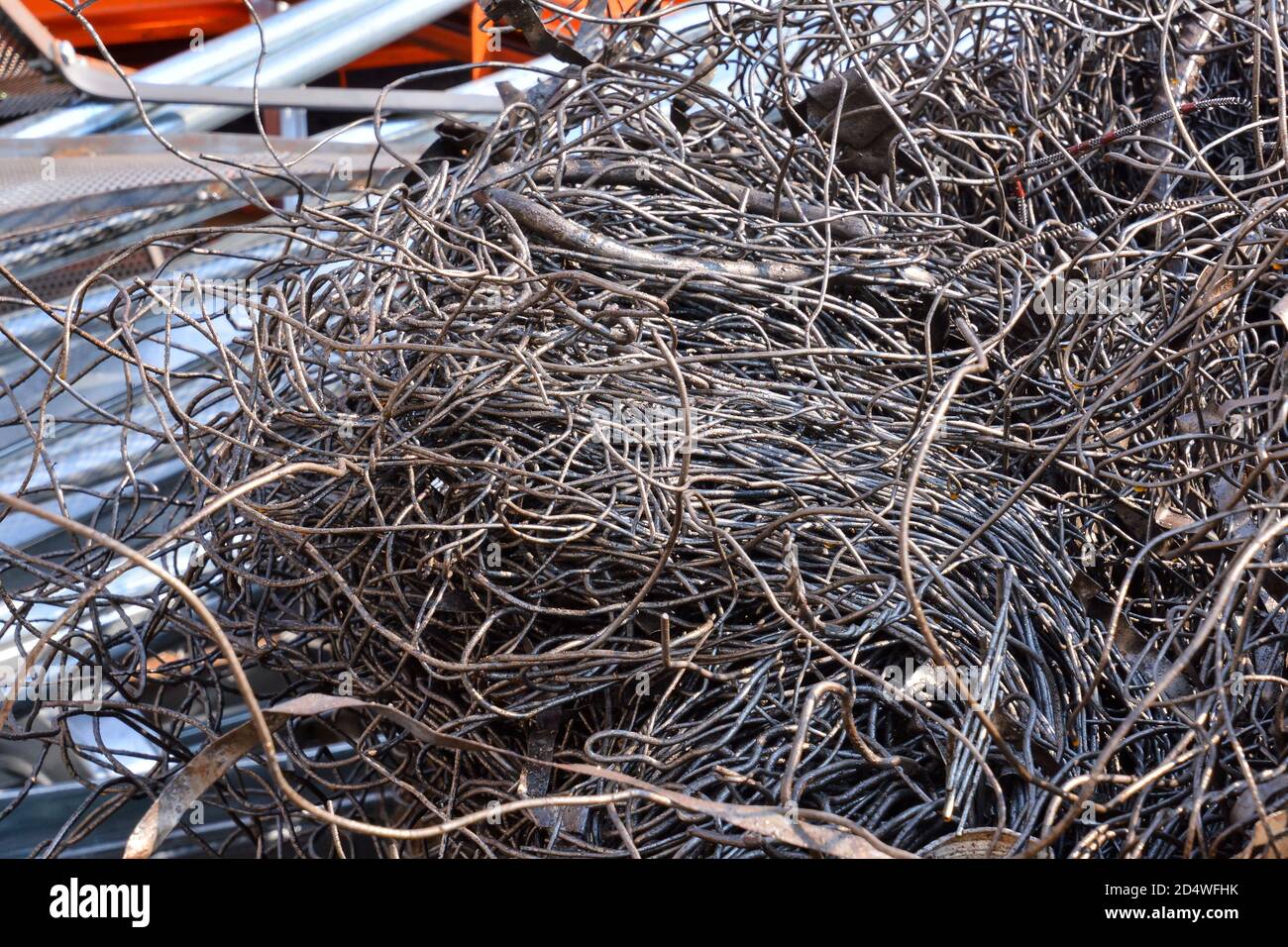 Metal Ready for Recycling Stock Photo - Alamy