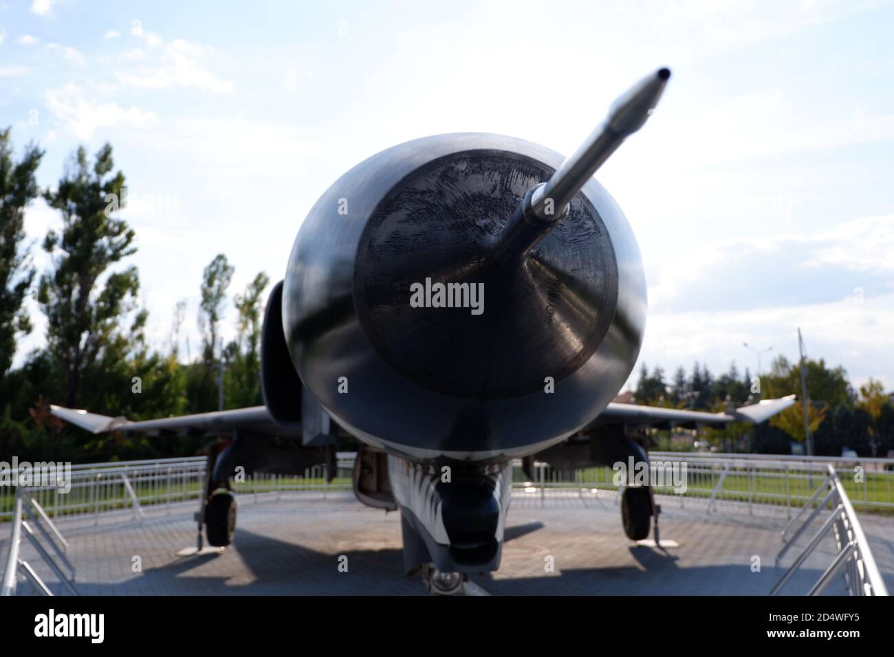 Fighter Jet at Park Stock Photo - Alamy