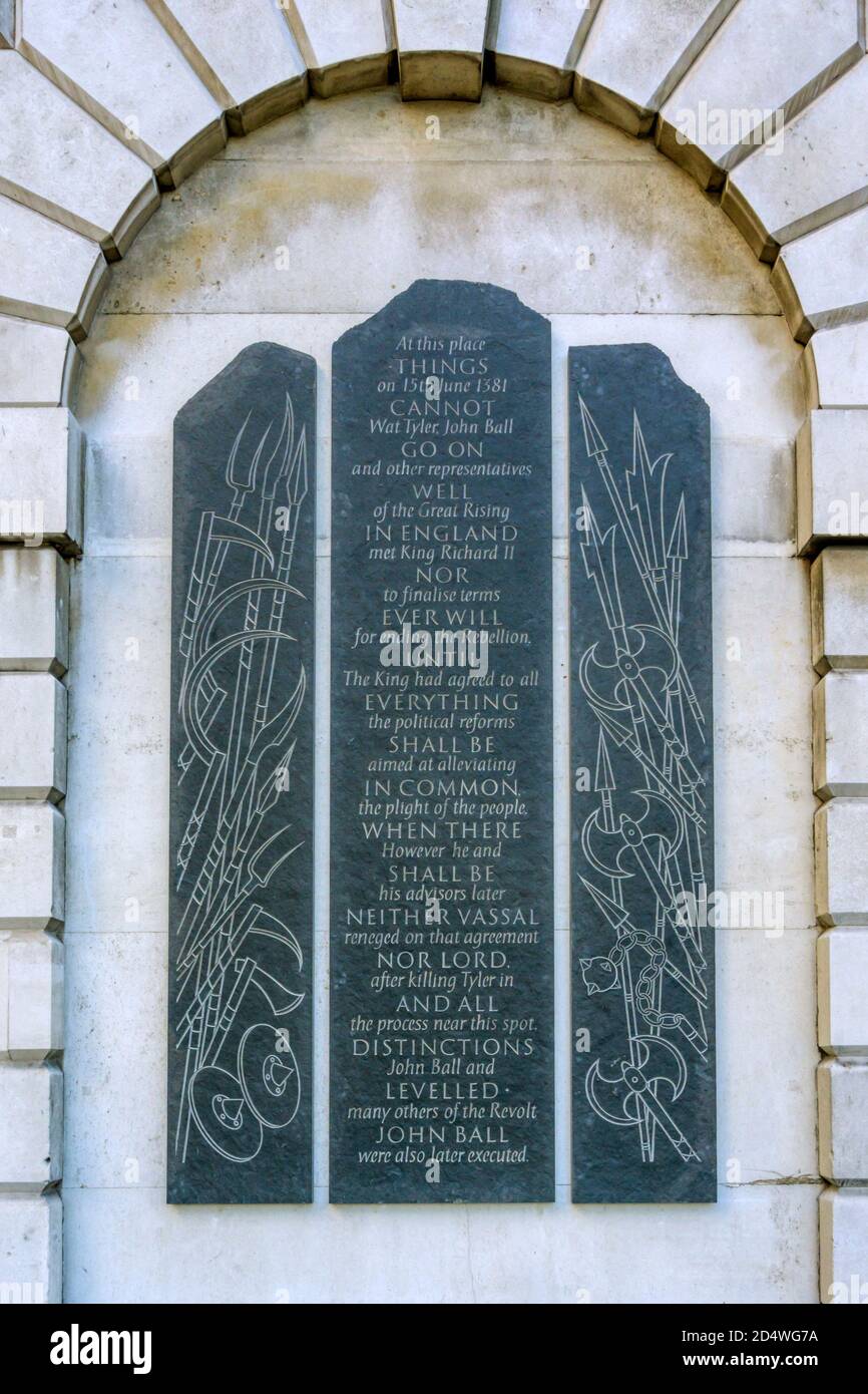 Peasants revolt memorial hi-res stock photography and images - Alamy