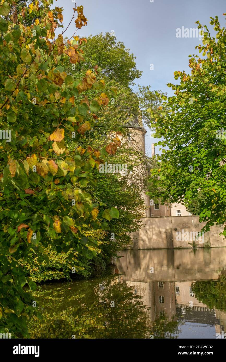 the castle of gemen in germany Stock Photo - Alamy