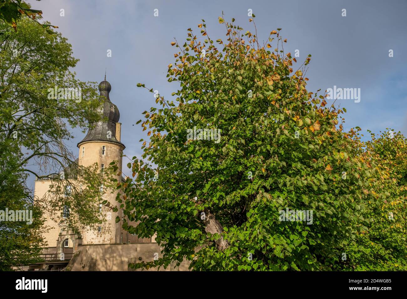 the castle of gemen in germany Stock Photo - Alamy