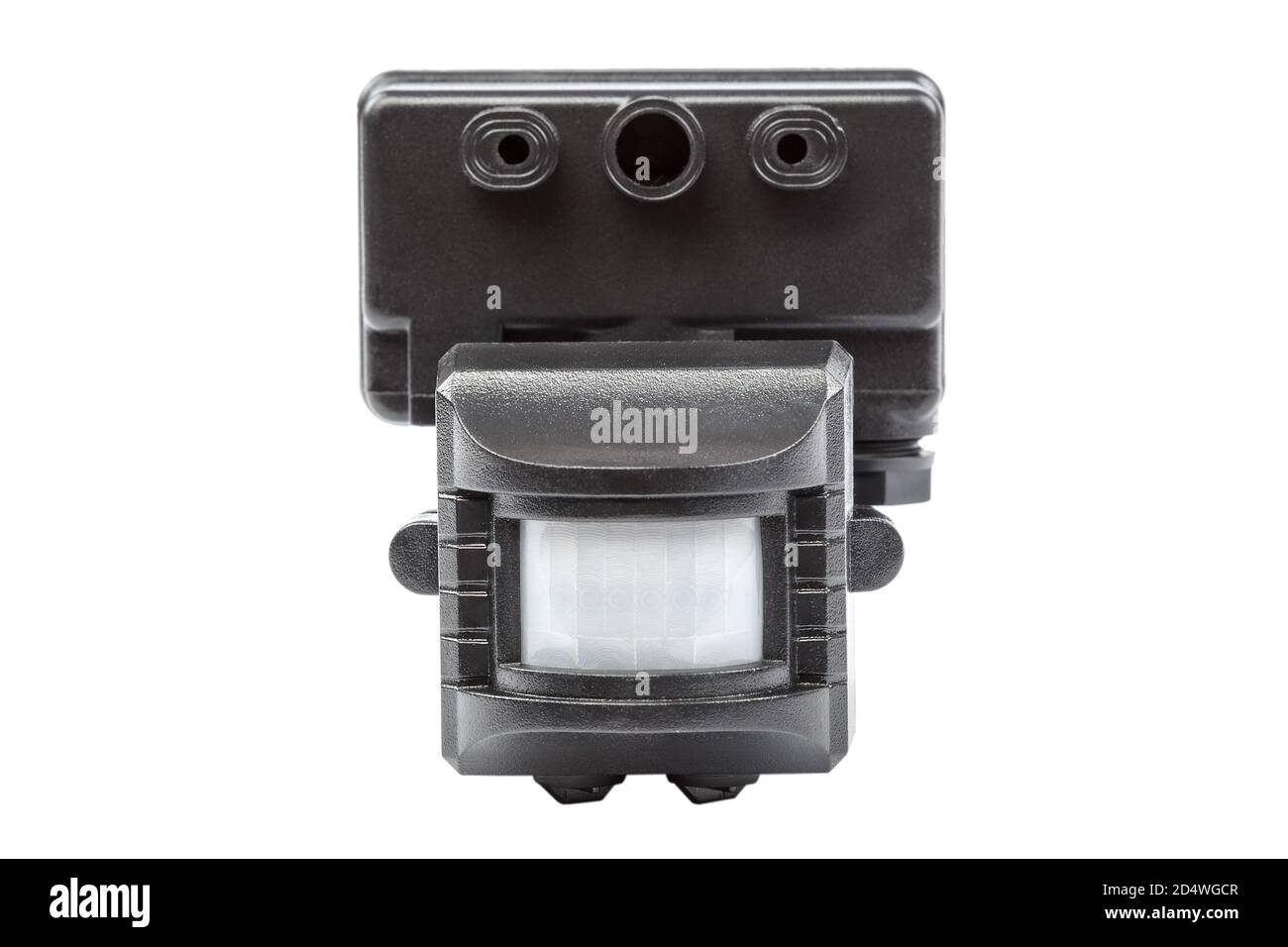 Motion sensor isolated on white background Stock Photo - Alamy