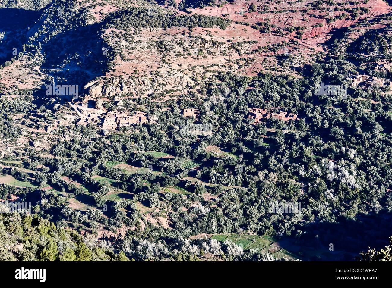 view of atlas moroccan mountains in morocco Africa Stock Photo - Alamy