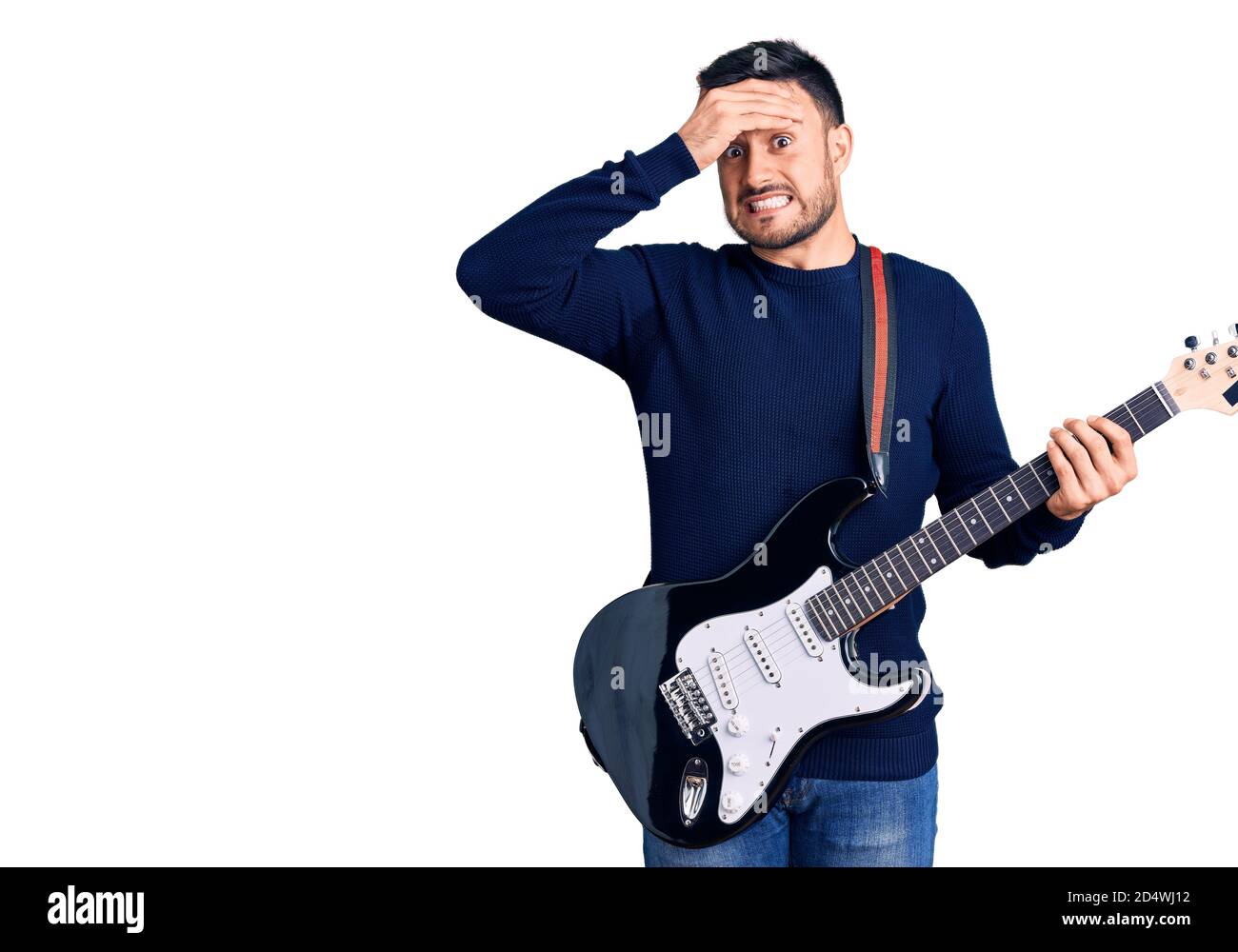 Sad guitar player hi-res stock photography and images - Alamy