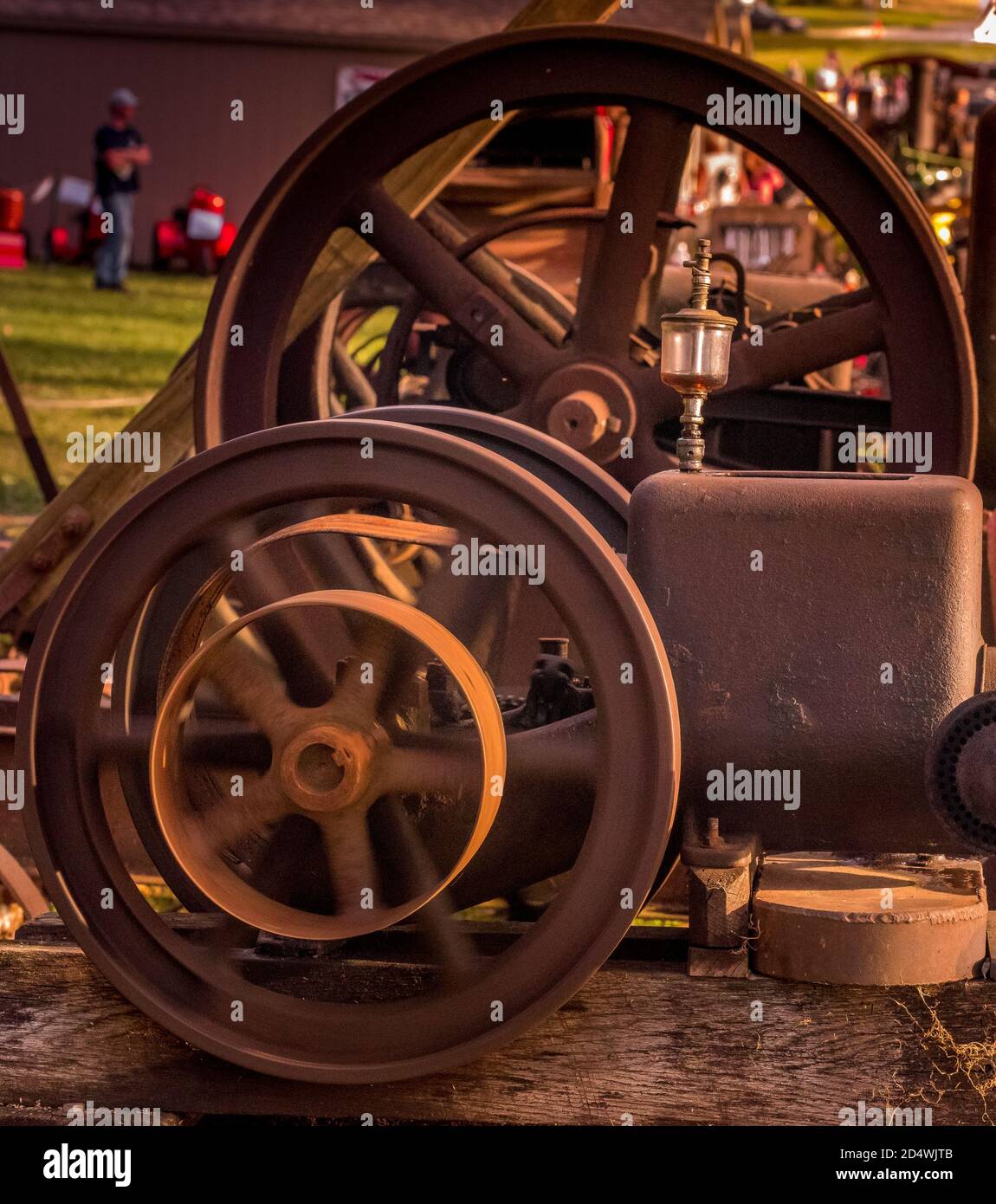 Heavy metal steam engines & tractors Stock Photo - Alamy