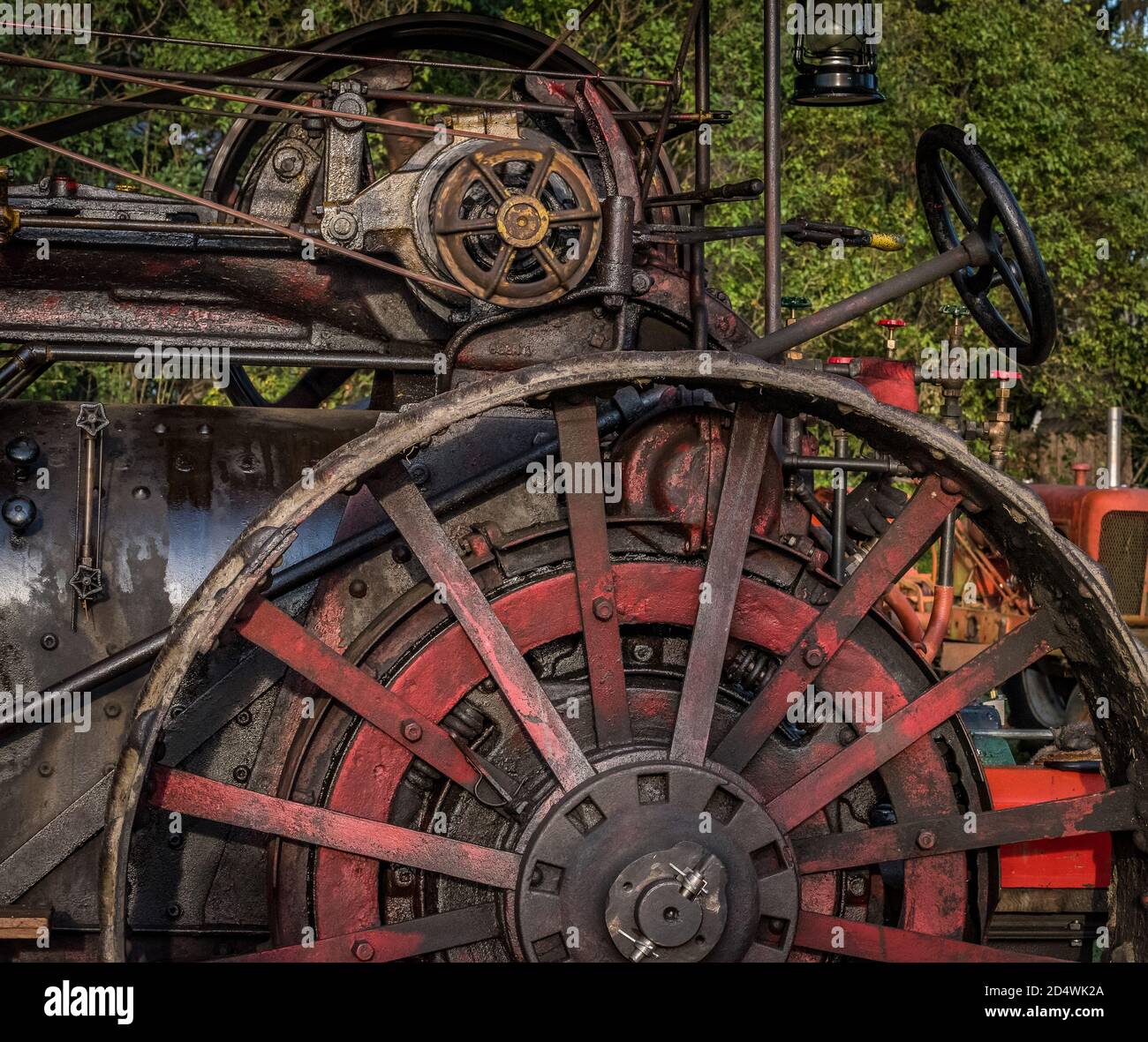 Heavy metal steam engines & tractors Stock Photo - Alamy