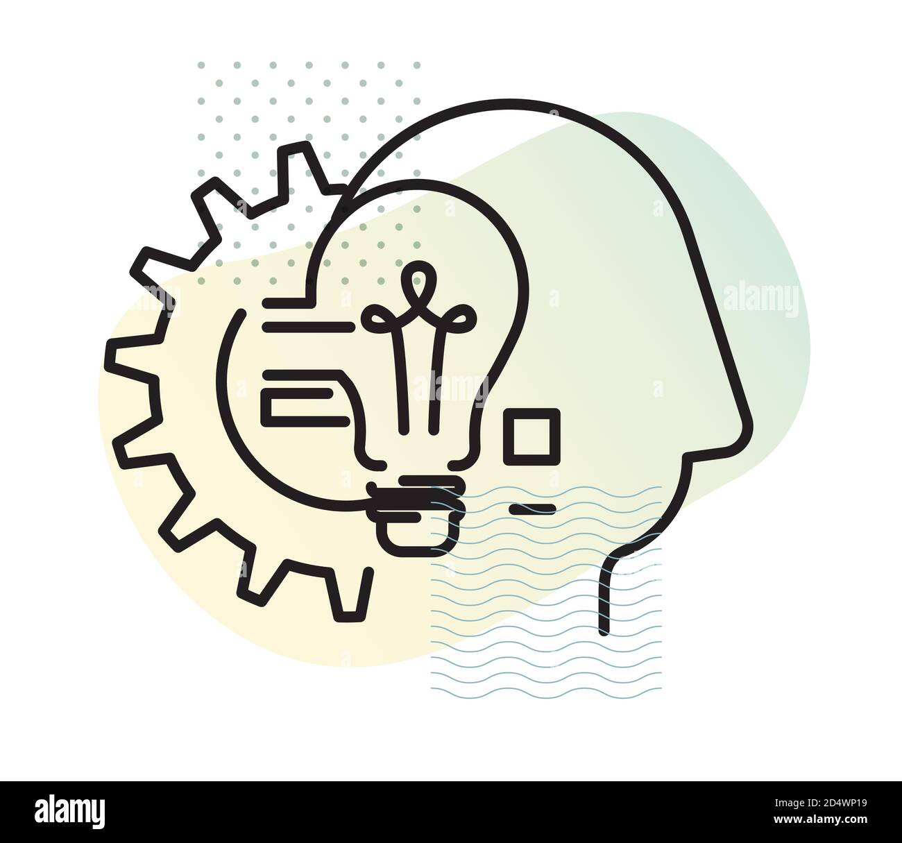 Creative Idea Development - Illustration as EPS 10 File Stock Vector ...