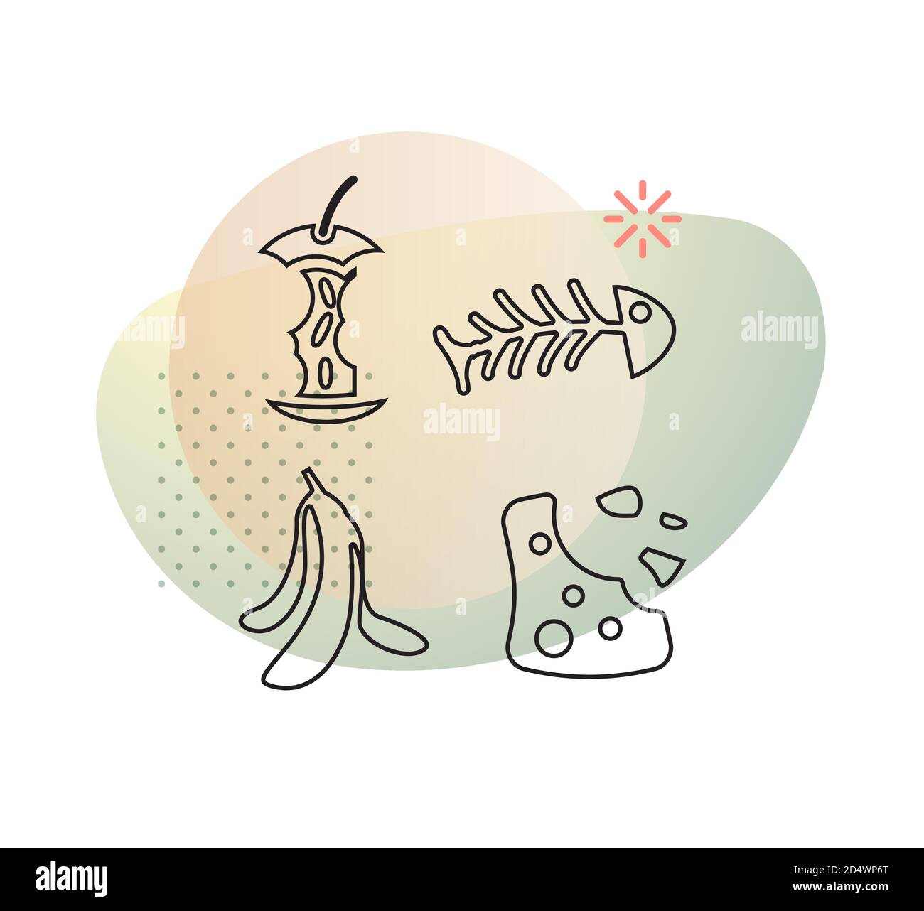 Food waste compost plant Cut Out Stock Images & Pictures - Alamy