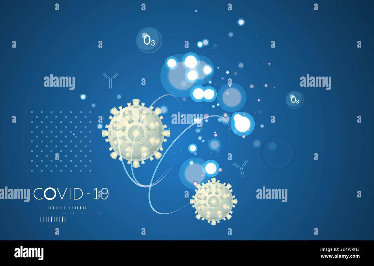 Coronavirus COVID-19 Background - Illustration as eps 10 File Stock ...