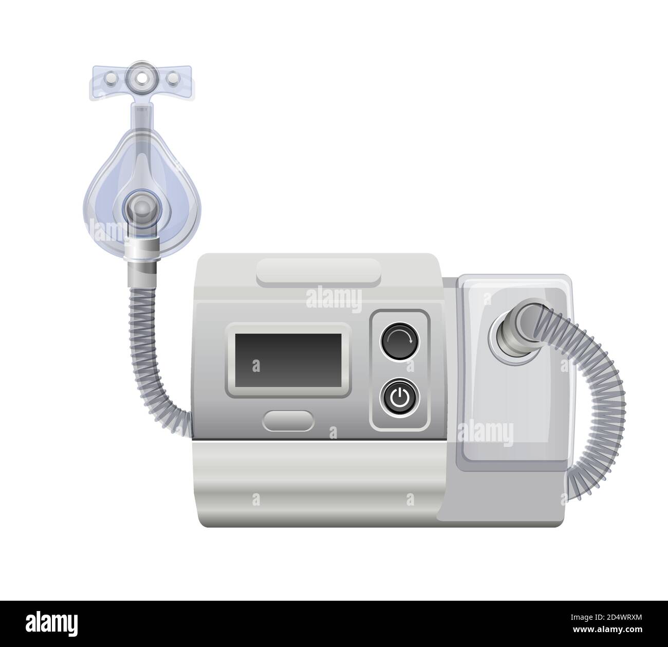 Bipap machine Stock Vector Images - Alamy