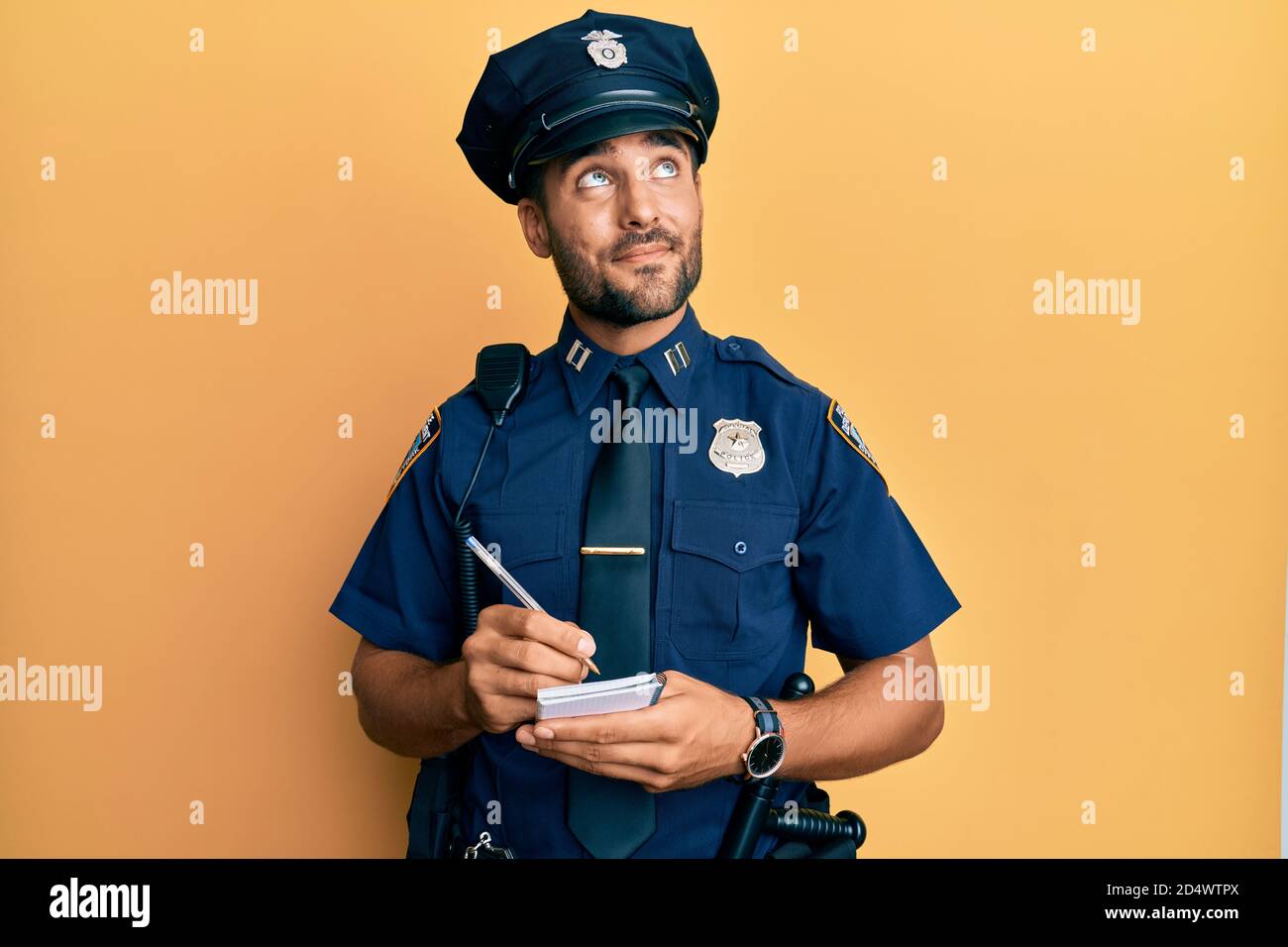 Hispanic police officer ticket hi-res stock photography and images - Alamy