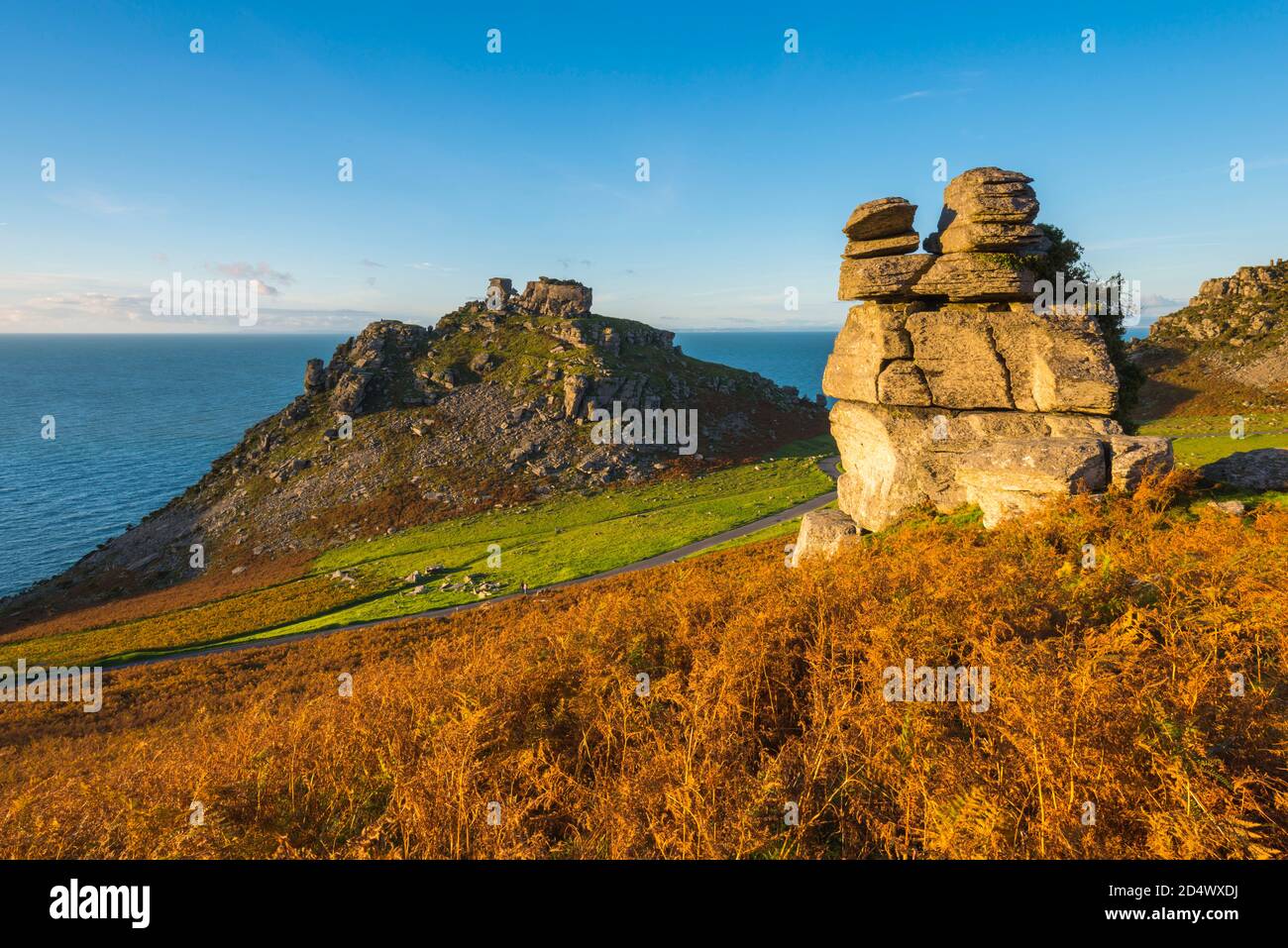 Walking in valley of rocks hi-res stock photography and images - Alamy