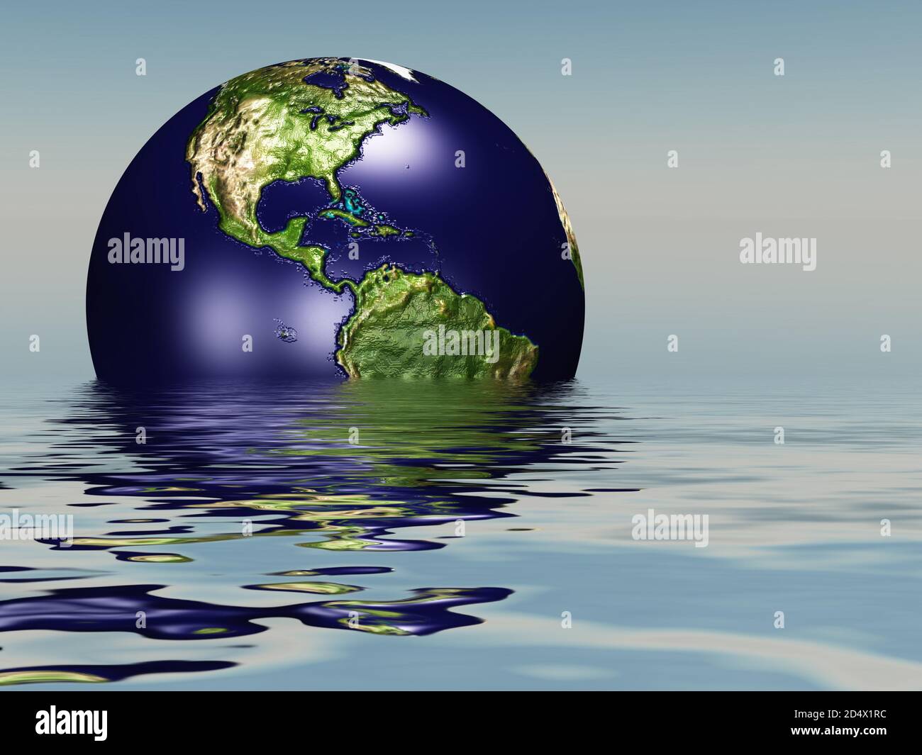 Map earth underwater hi-res stock photography and images - Alamy