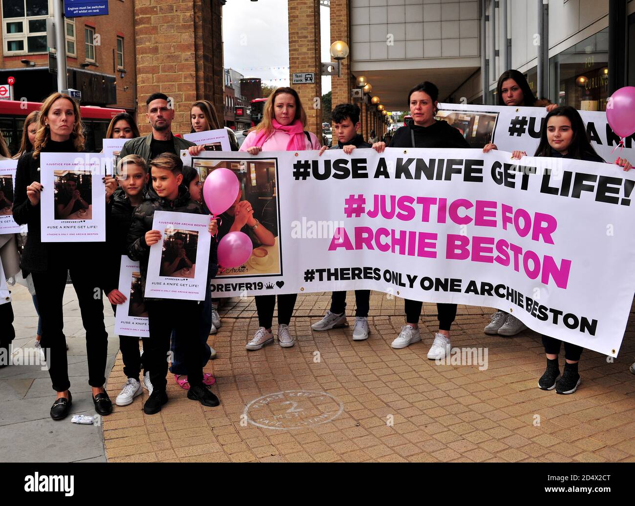 After a manslaughter verdict is reached the friends and family of knife ...