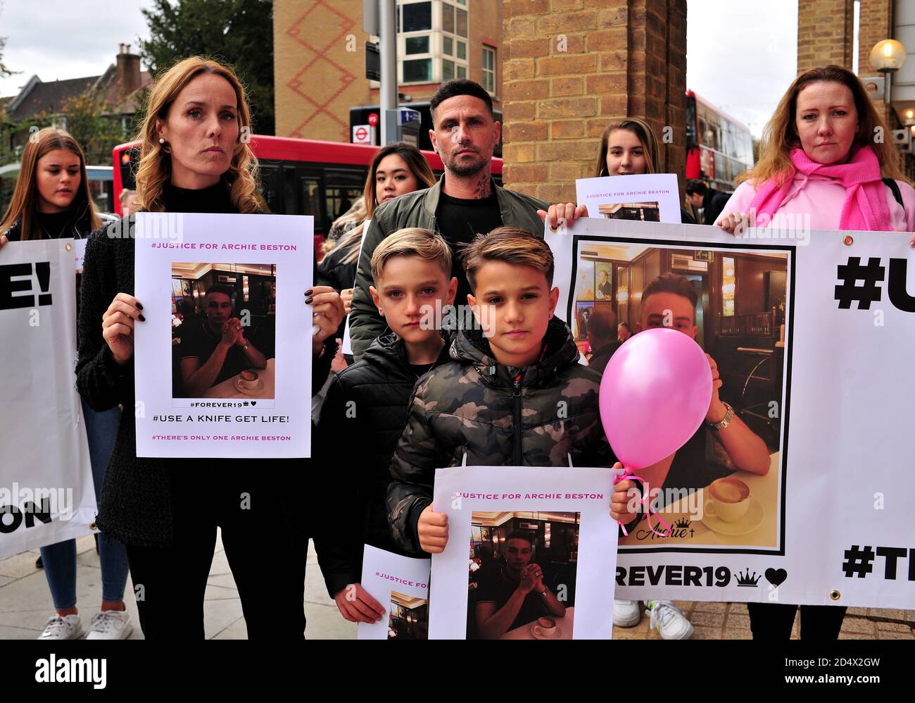Becky Beston, mother of 19 year old knife crime victim Archie Beston ...