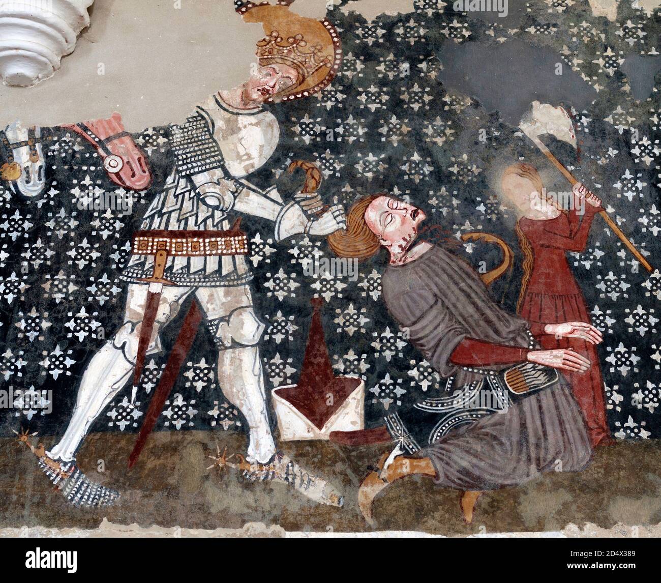 Saint Ladislaus, Szent László, wins the bloody duel, girl beheads the ...