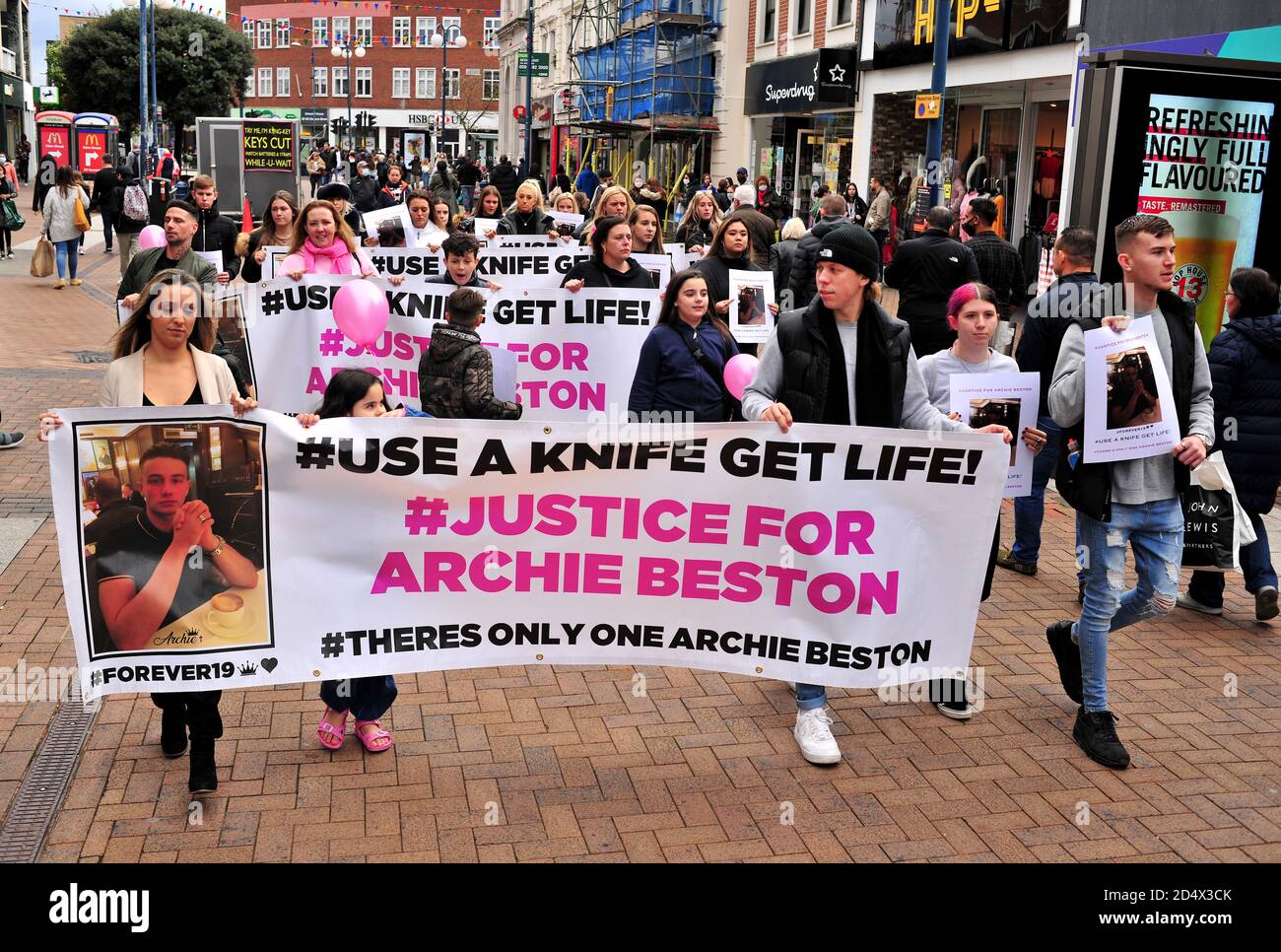 After a manslaughter verdict is reached the friends and family of knife ...