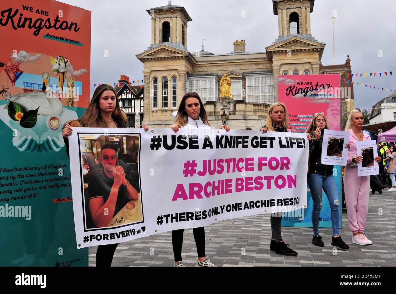 After a manslaughter verdict is reached the friends and family of knife ...