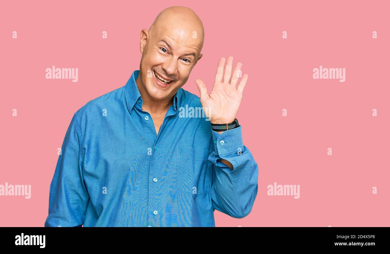 Bald man hi hi-res stock photography and images - Alamy
