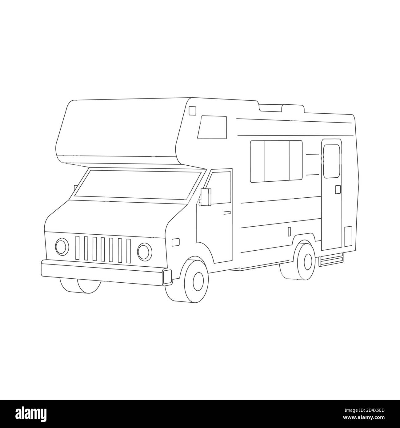 Camping Rv Icon