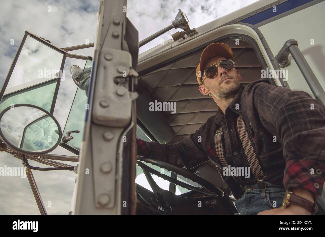 Truck cabin hi-res stock photography and images - Alamy