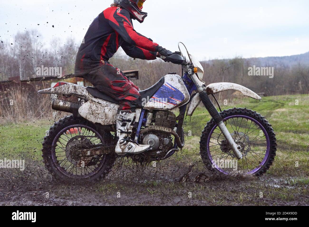 Motorcycle rural area hi-res stock photography and images - Alamy