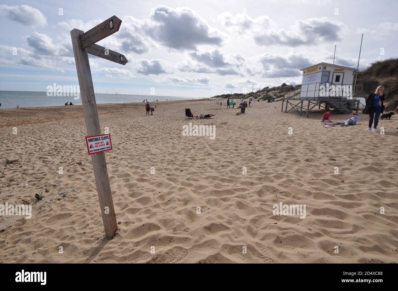 Hemsby beach norfolk east hi-res stock photography and images - Alamy