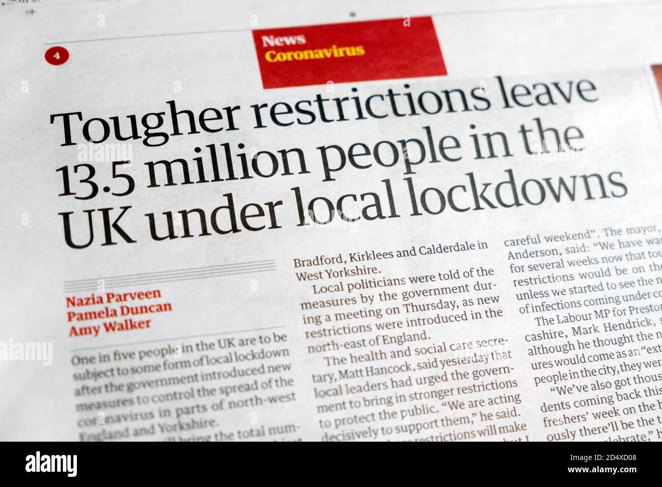 Covid lockdowns hi-res stock photography and images - Alamy