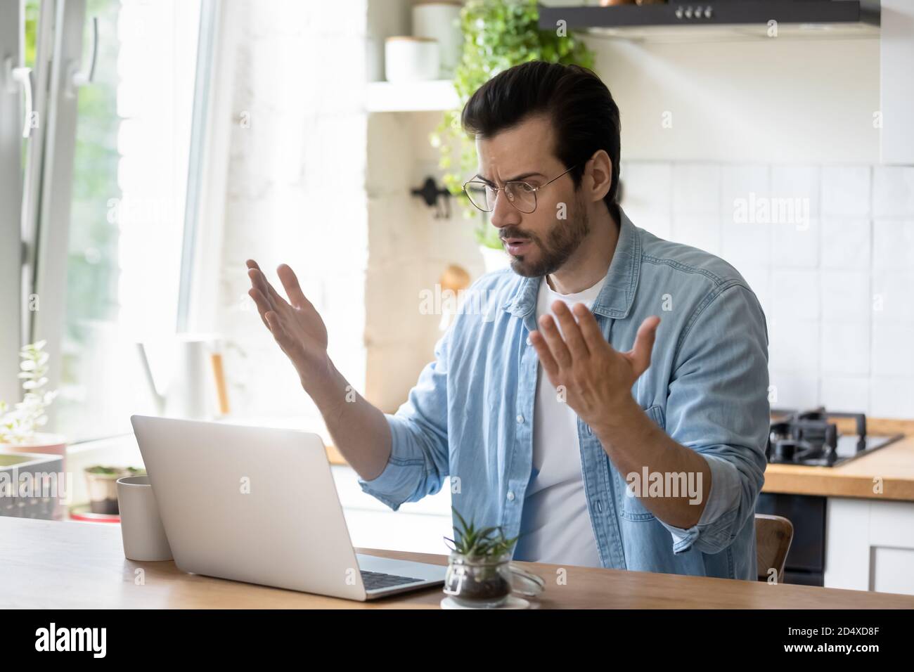 Confused Guy Computer