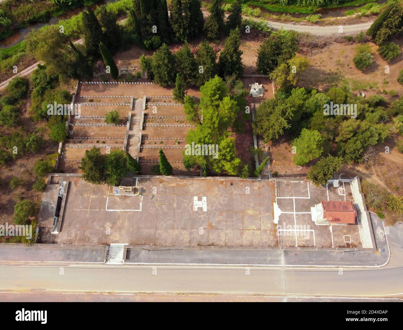 Aerial view scenery large white hi-res stock photography and images - Alamy