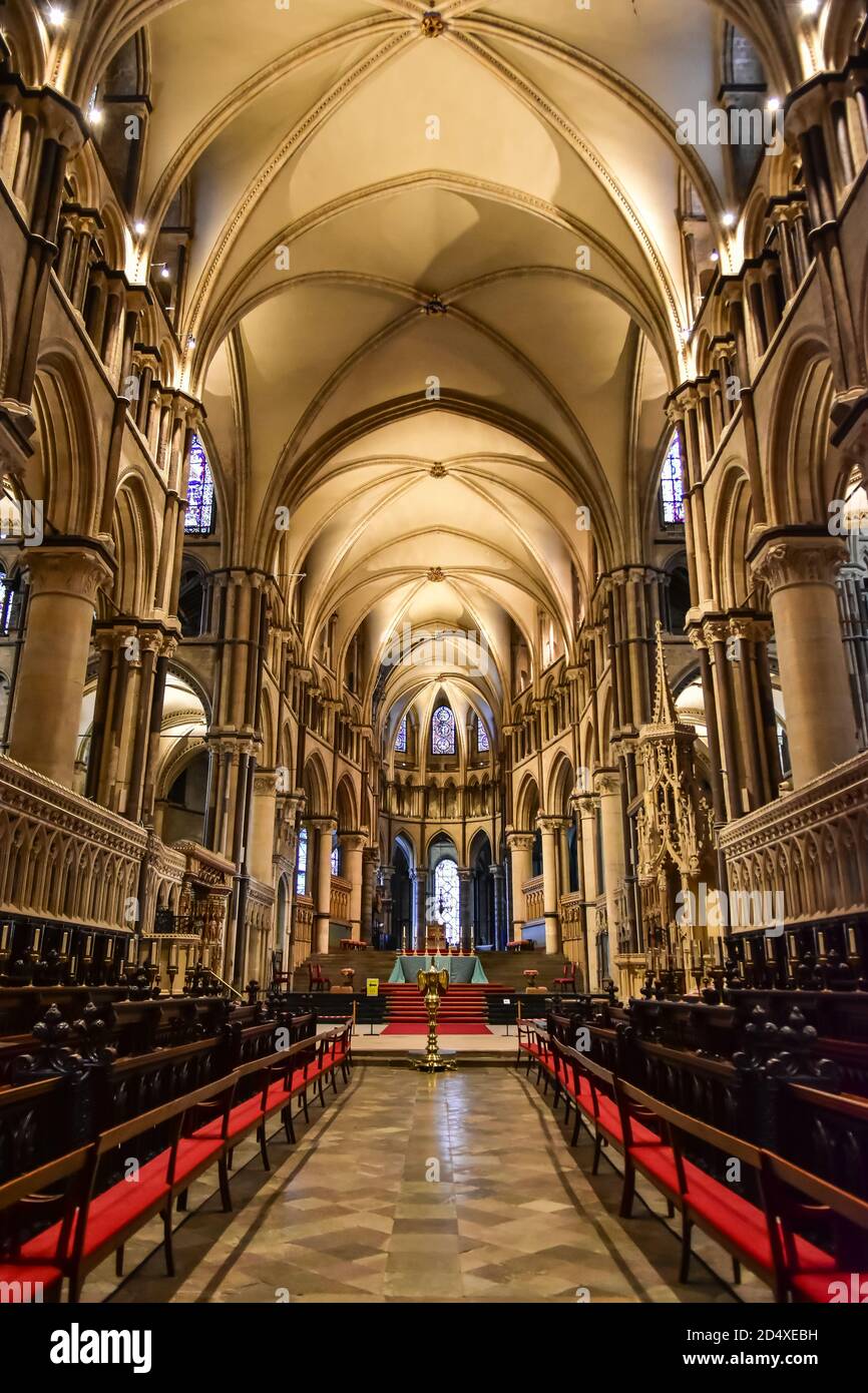 Quire in Canterbury Cathedral, England Stock Photo - Alamy