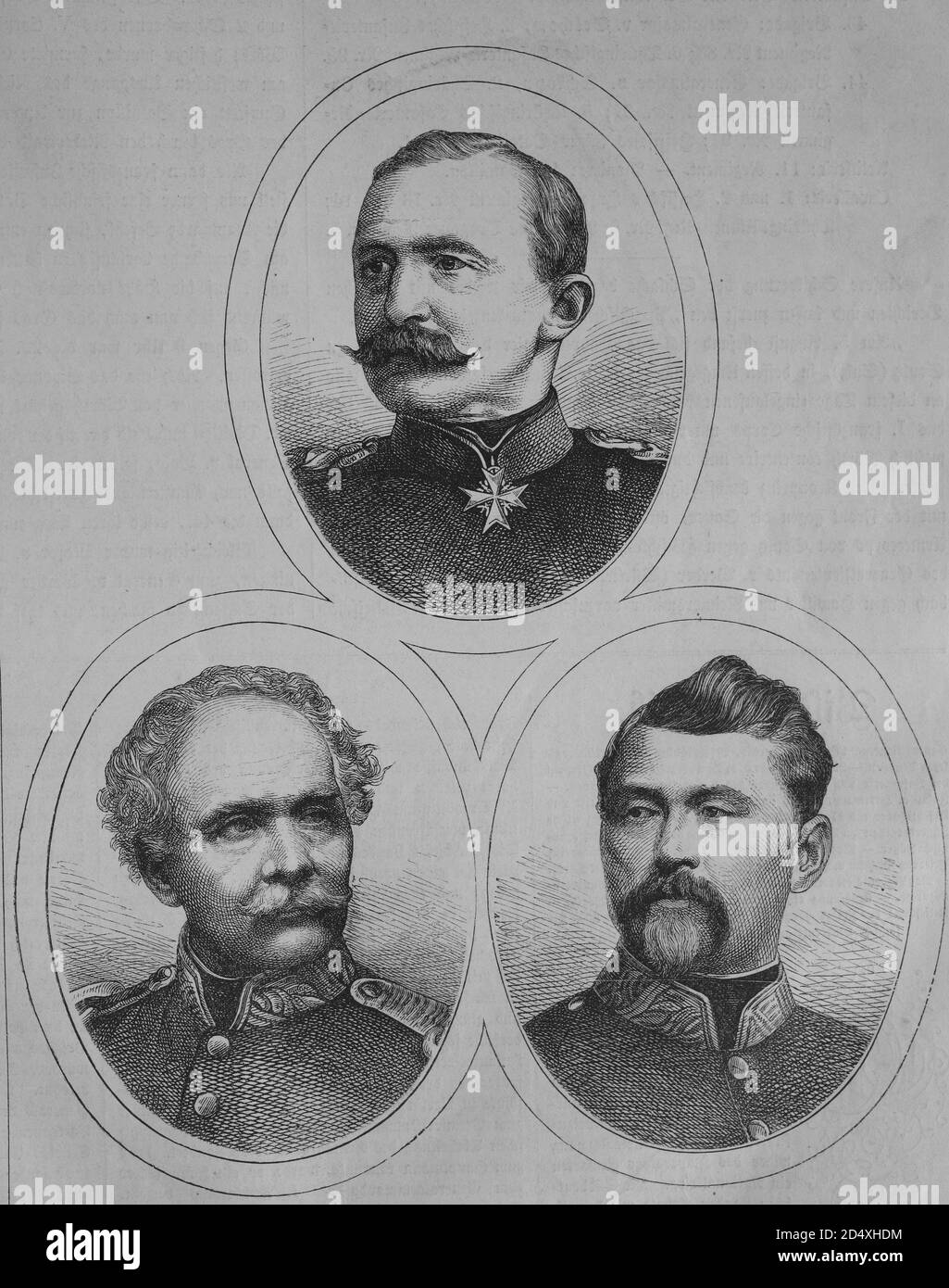 Julius Hartwig Friedrich von Hartmann, 1817-1873 royal prussian general ...