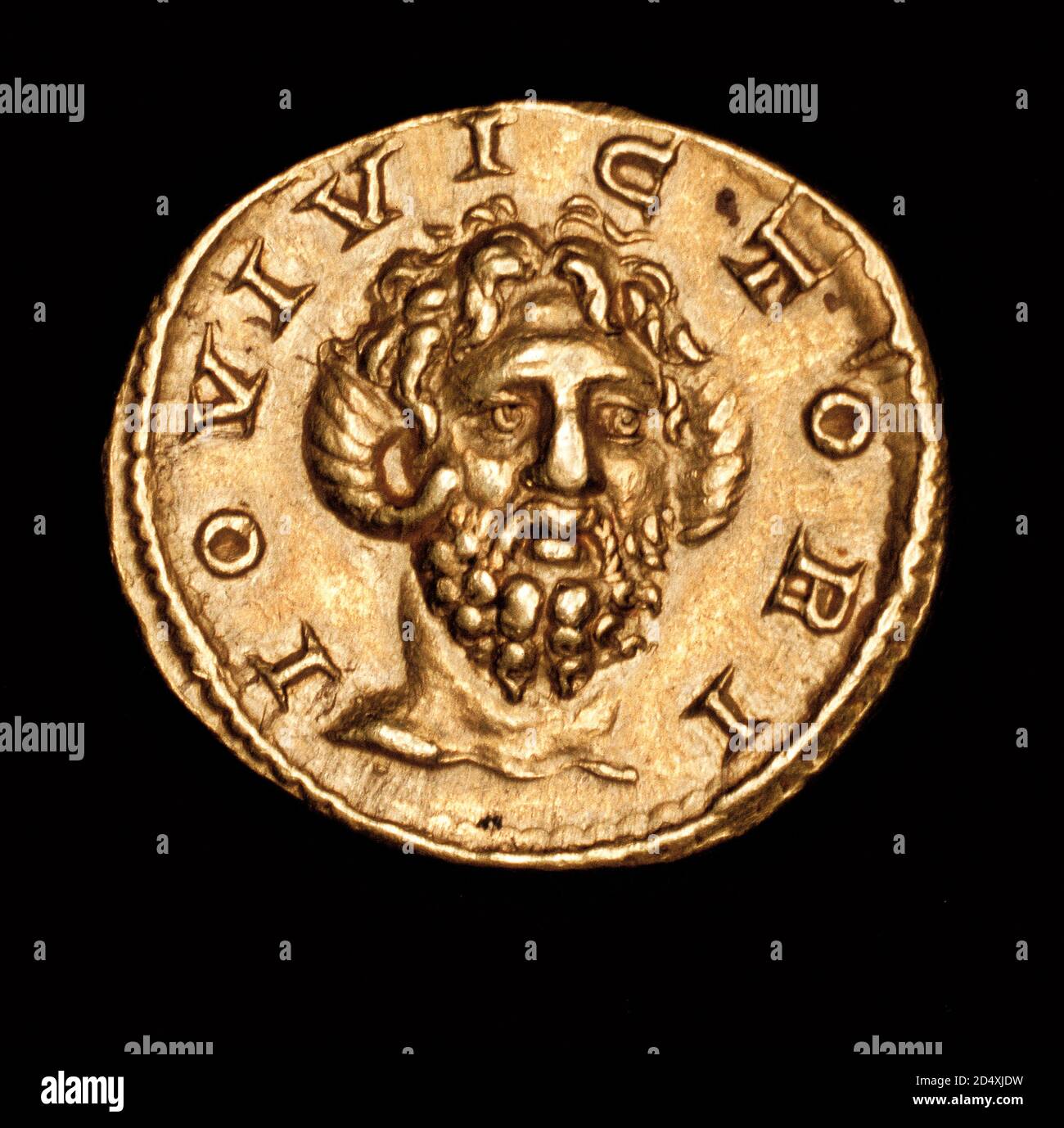 Rare Ancient Roman Coin, Jupiter with Rams Horn Headress of Ammon-Ra ...