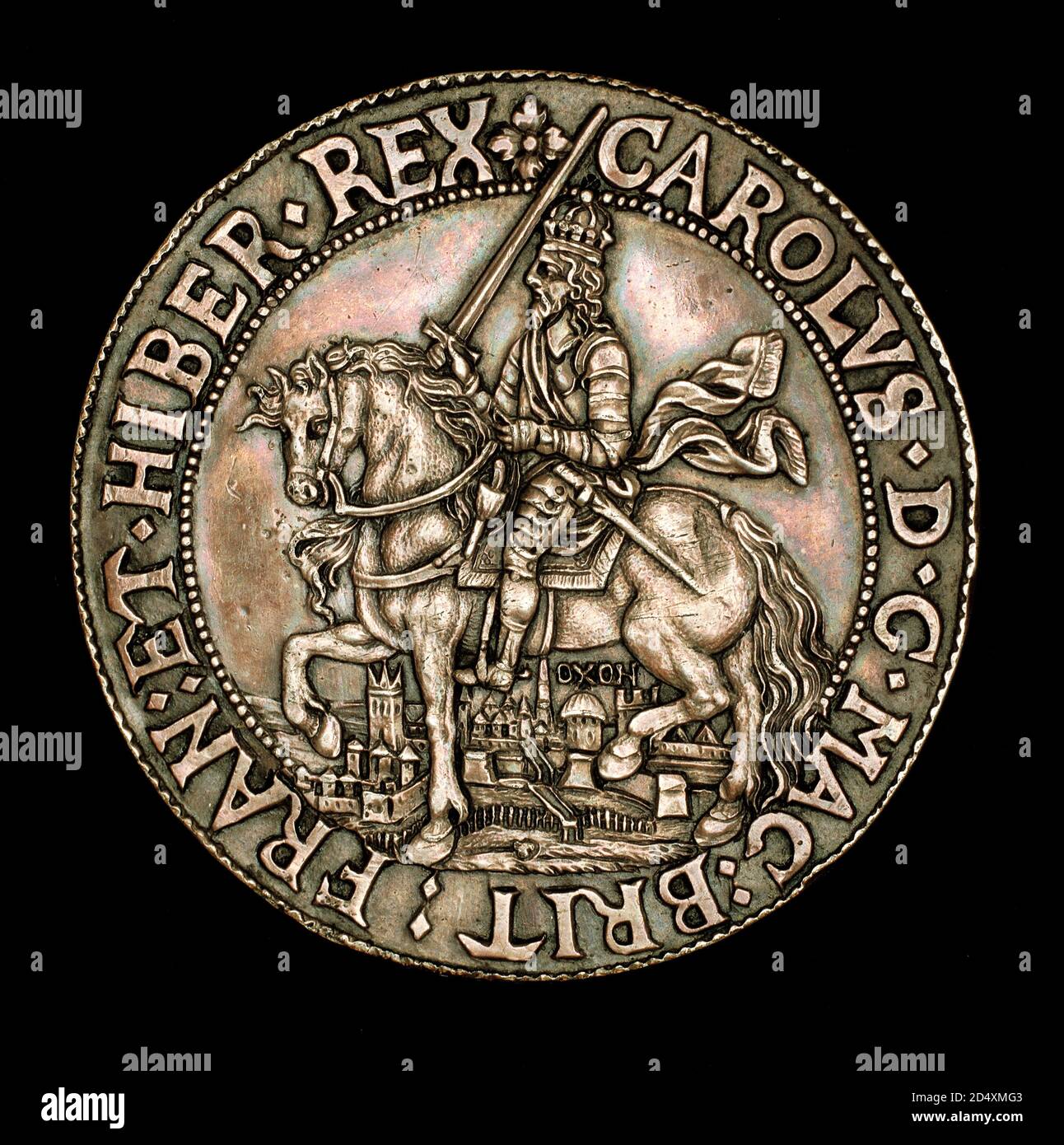 1644 oxford charles coin hi-res stock photography and images - Alamy
