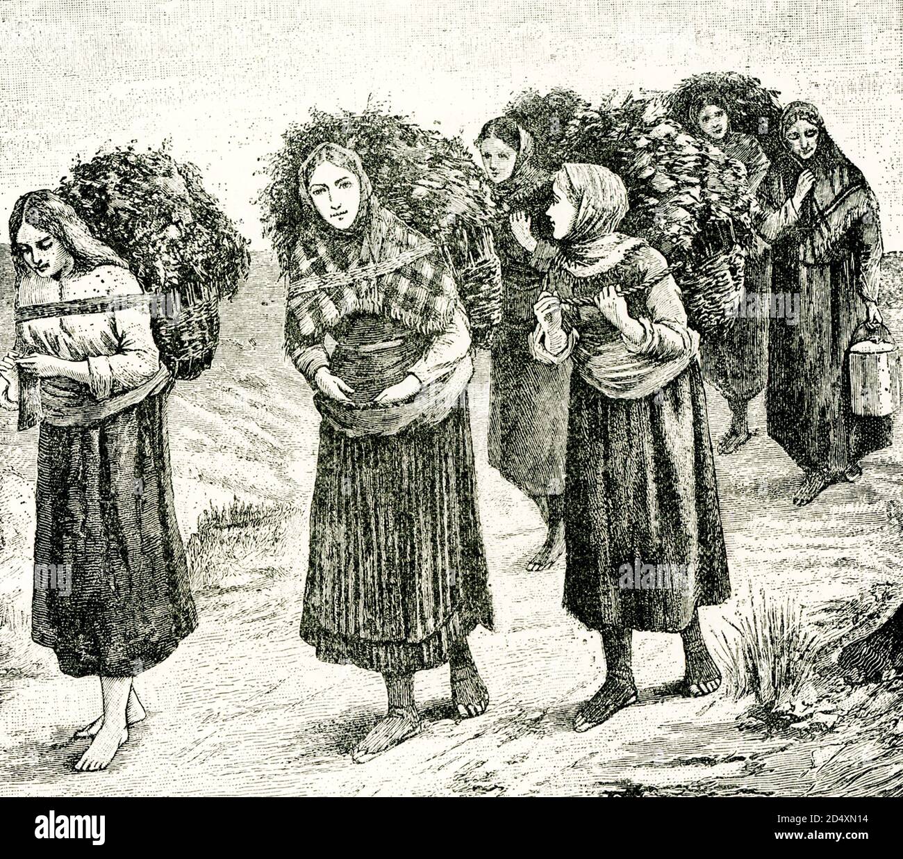 Return from shieling hi-res stock photography and images - Alamy