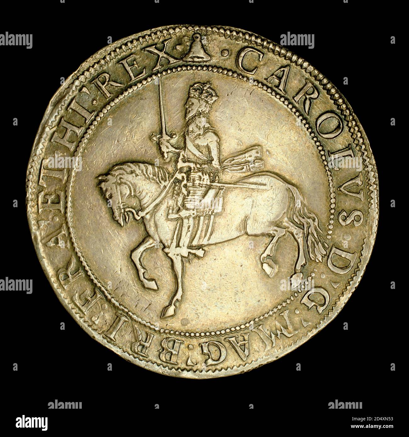 English silver half crown hi-res stock photography and images - Alamy