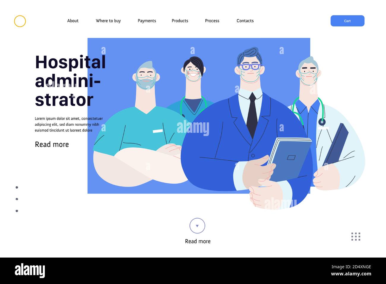 Hospital chief Stock Vector Images - Alamy