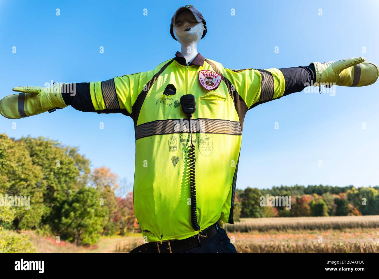 Scarecrow police officer hi-res stock photography and images - Alamy