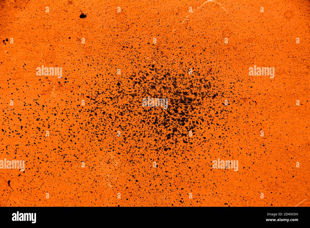 Orange colored wall texture background with textures of different ...