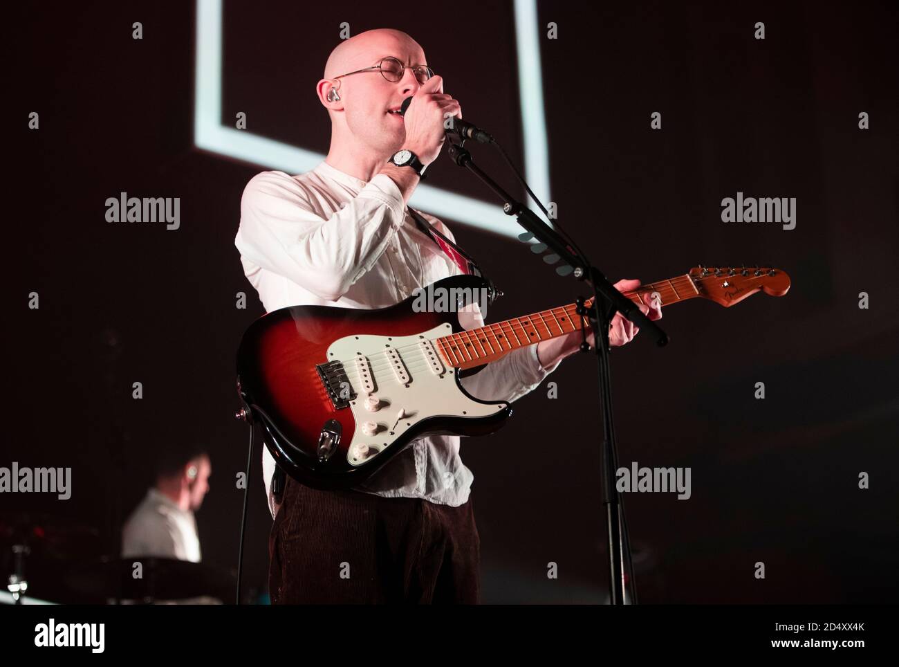 Jack Steadman of English Indie Rock Icon's 'Bombay Bicycle Club' during ...