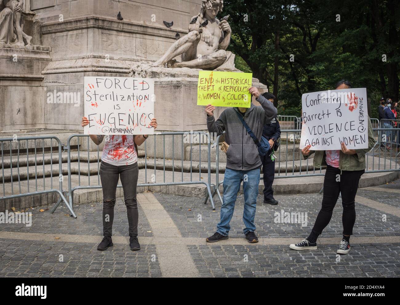 Anti oppression protest signs hi-res stock photography and images - Alamy