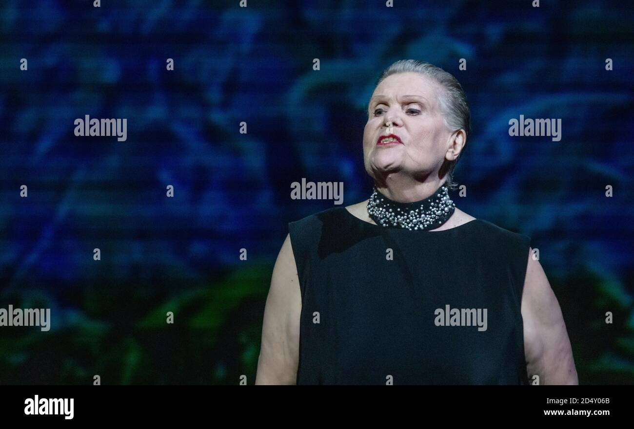 Hamburg, Germany. 08th Oct, 2020. The 80-year-old soprano Anja Silja ...