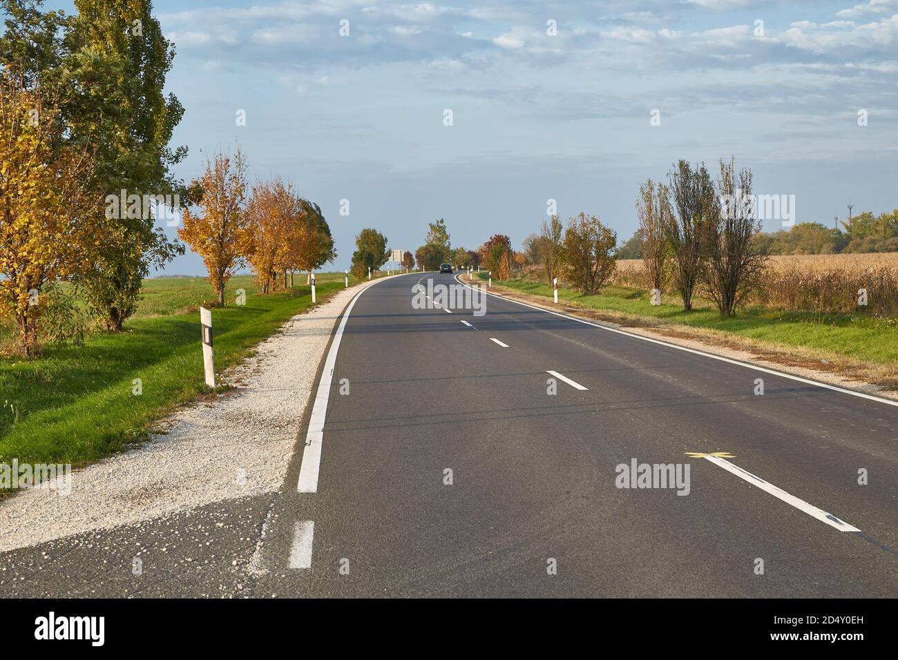 Asphalt road on bright hi-res stock photography and images - Alamy