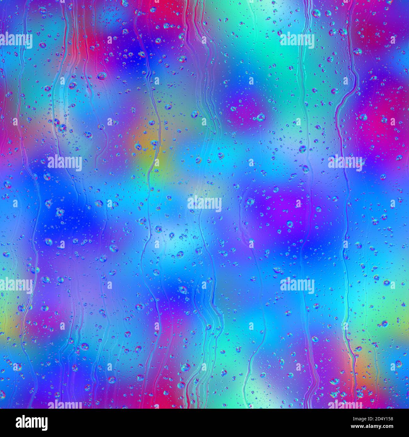 Seamless rain drop water repeat pattern on blur Stock Photo - Alamy