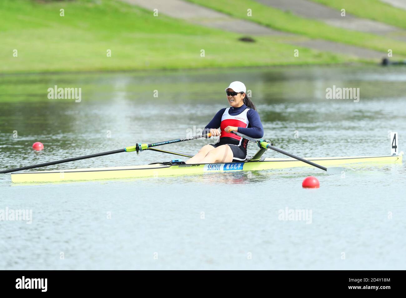 Saitama, Japan. 11th Oct, 2020. Shiho Yonekawa () Rowing : The 98th All ...