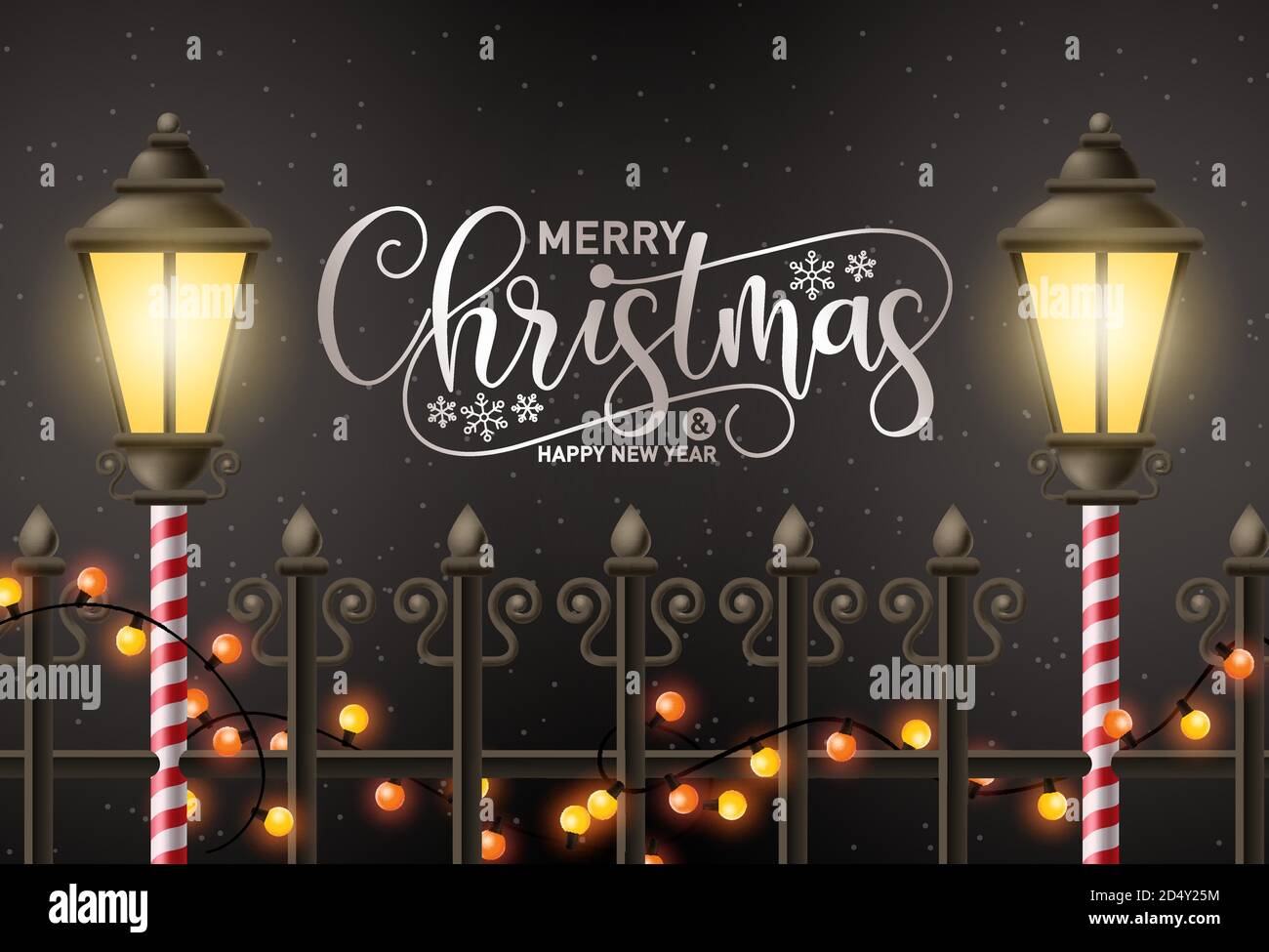 Merry christmas vector background design. Merry chirstmas greeting text ...