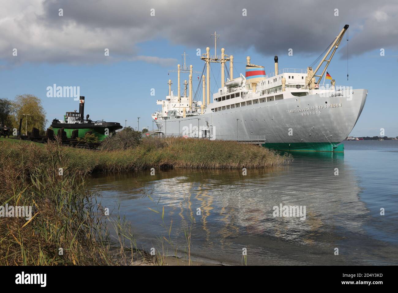Rostock, Germany. 09th Oct, 2020. The traditional ship, the seat of the ...