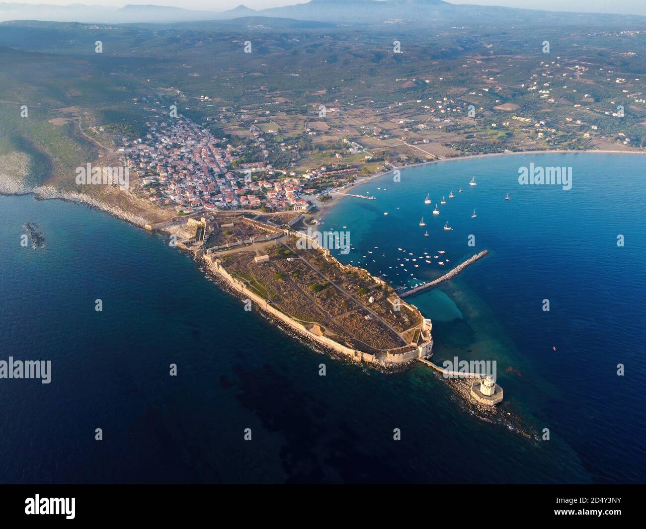 Methoni medieval castle hi-res stock photography and images - Alamy